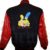 90's SNOOPY 'PEANUTS' Charlie Brown Wool and Leather Cartoon Jacket Men ...