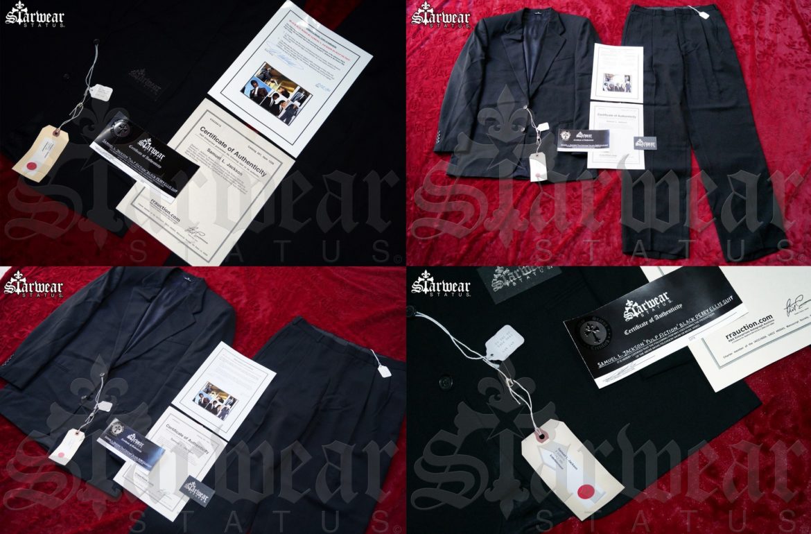 Samuel L Jackson PULP FICTION Screen Worn & Used HERO Movie Prop Suit W ...