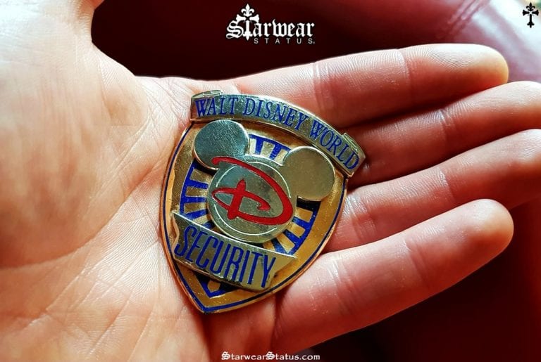 Authentic Walt Disney World HUGE Security Officer Uniform Police Badge ...