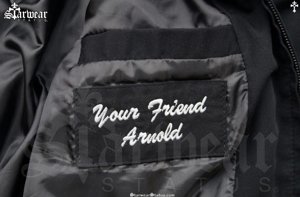 Arnold Schwarzenegger Signed Terminator 3 Movie Production Used Screen ...