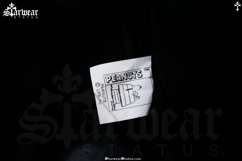 90's SNOOPY 'PEANUTS' Charlie Brown Wool and Leather Cartoon Jacket Men ...