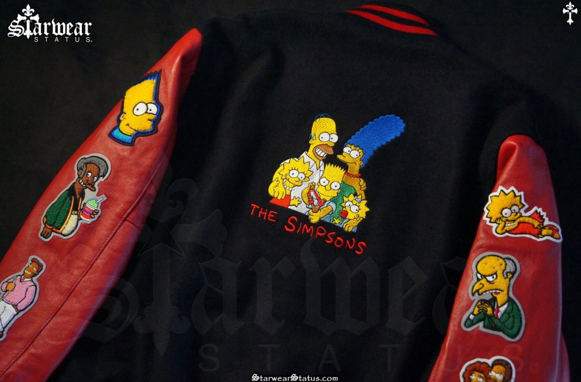 The Simpsons "Dr Phil McGraw" Personal Owned Cast Crew Varsity Wool ...