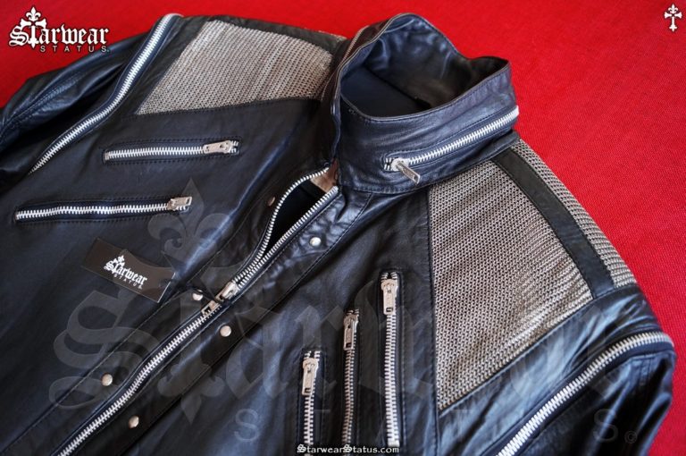 Michael Jackson 1980's J Park Collection BEAT IT Black Leather Zipper ...