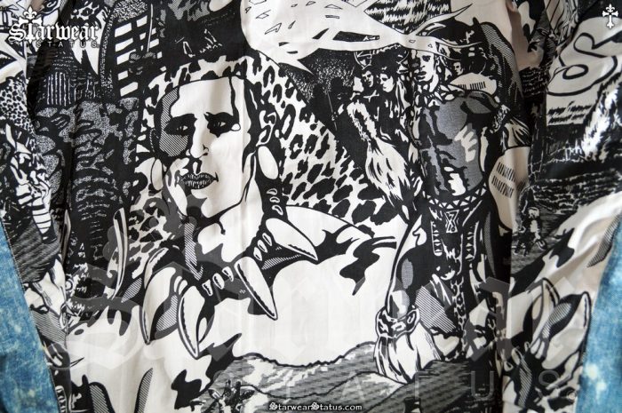 Vintage 80s Disney Mickey Mouse Denim Jean & Leather Jacket Size Large ...