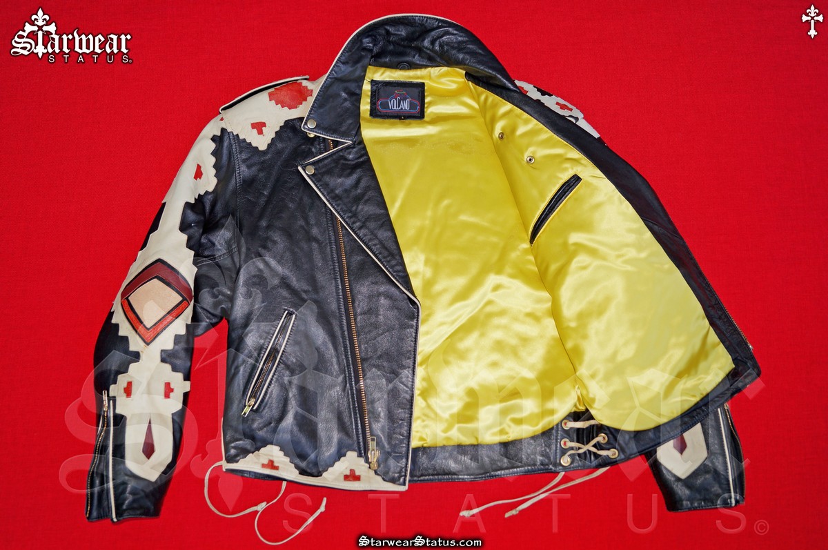 80s VOLCANO NATIVE AMERICAN INDIAN CHIEF LEATHER AZTEC COW SKULL ...