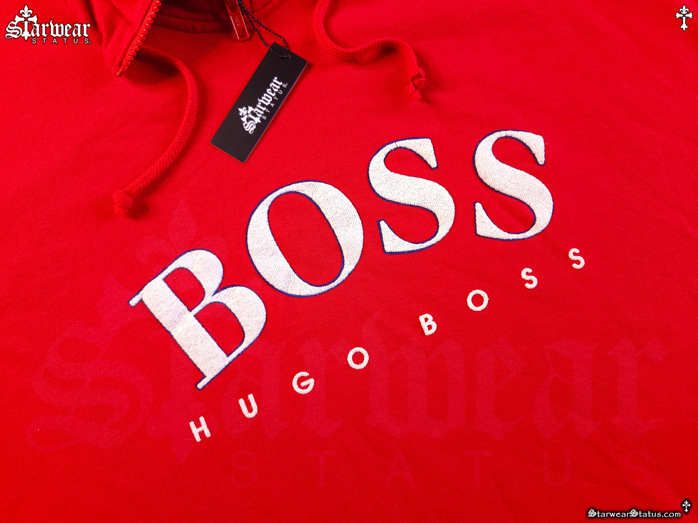 Vintage 80s Hugo Boss Rocky IV (1985) Boxing Movie Red White Sweatshirt ...