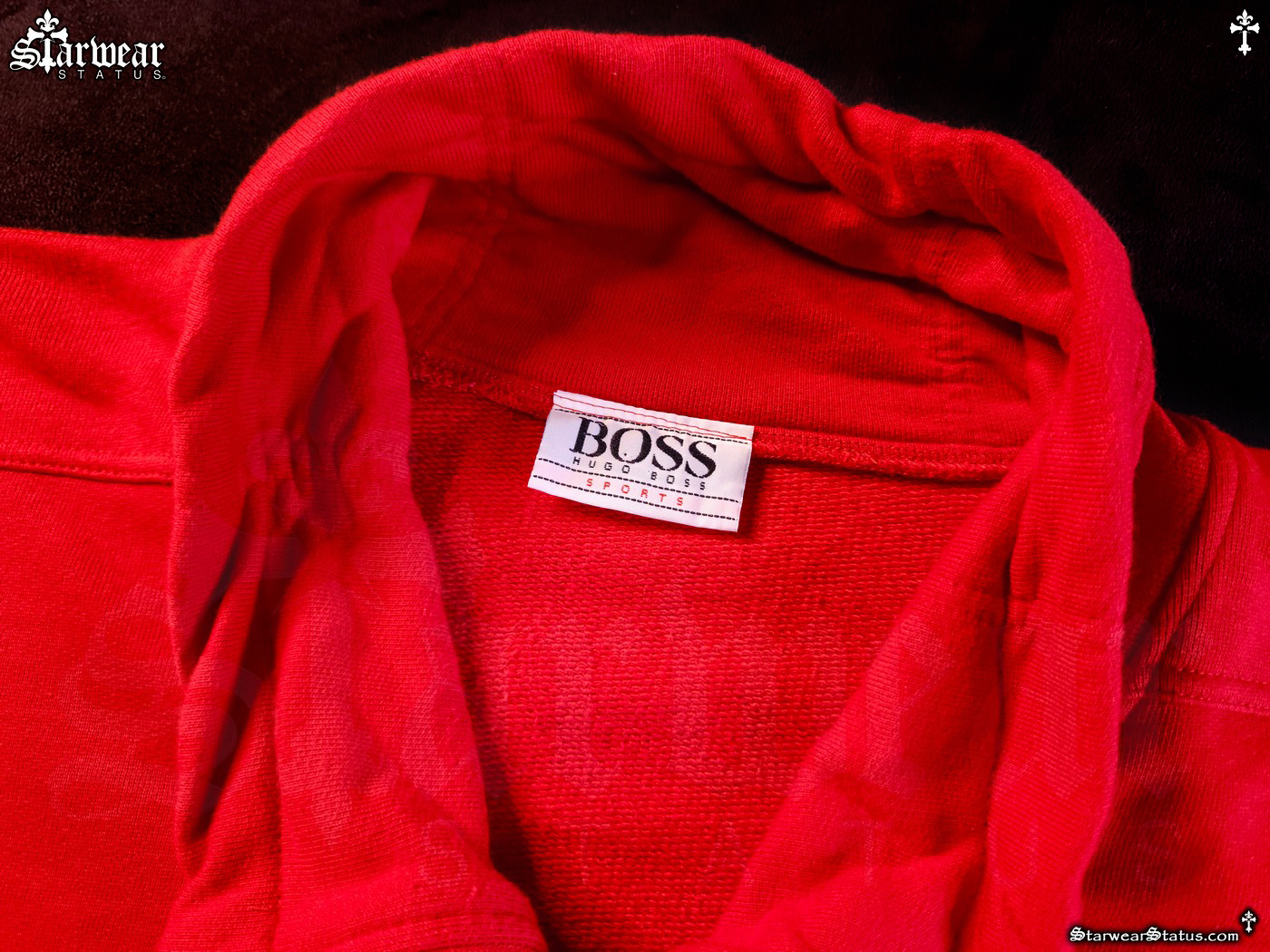 Vintage 80s Hugo Boss Rocky IV (1985) Boxing Movie Red White Sweatshirt ...